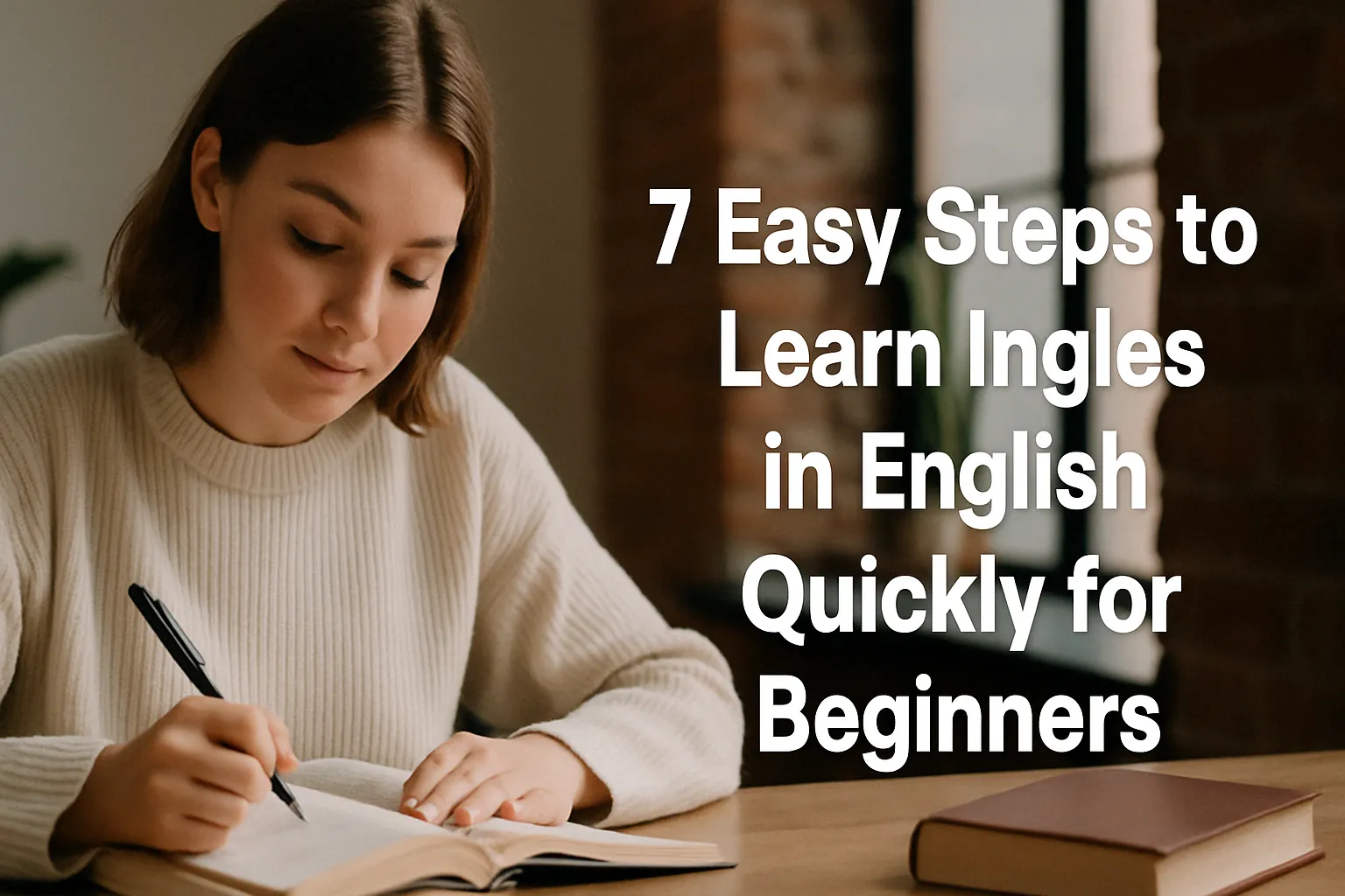 7 Easy Steps to Learn Ingles in English Quickly for Beginners