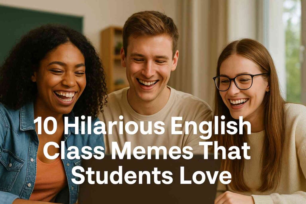 10 Hilarious English Class Memes That Students Love