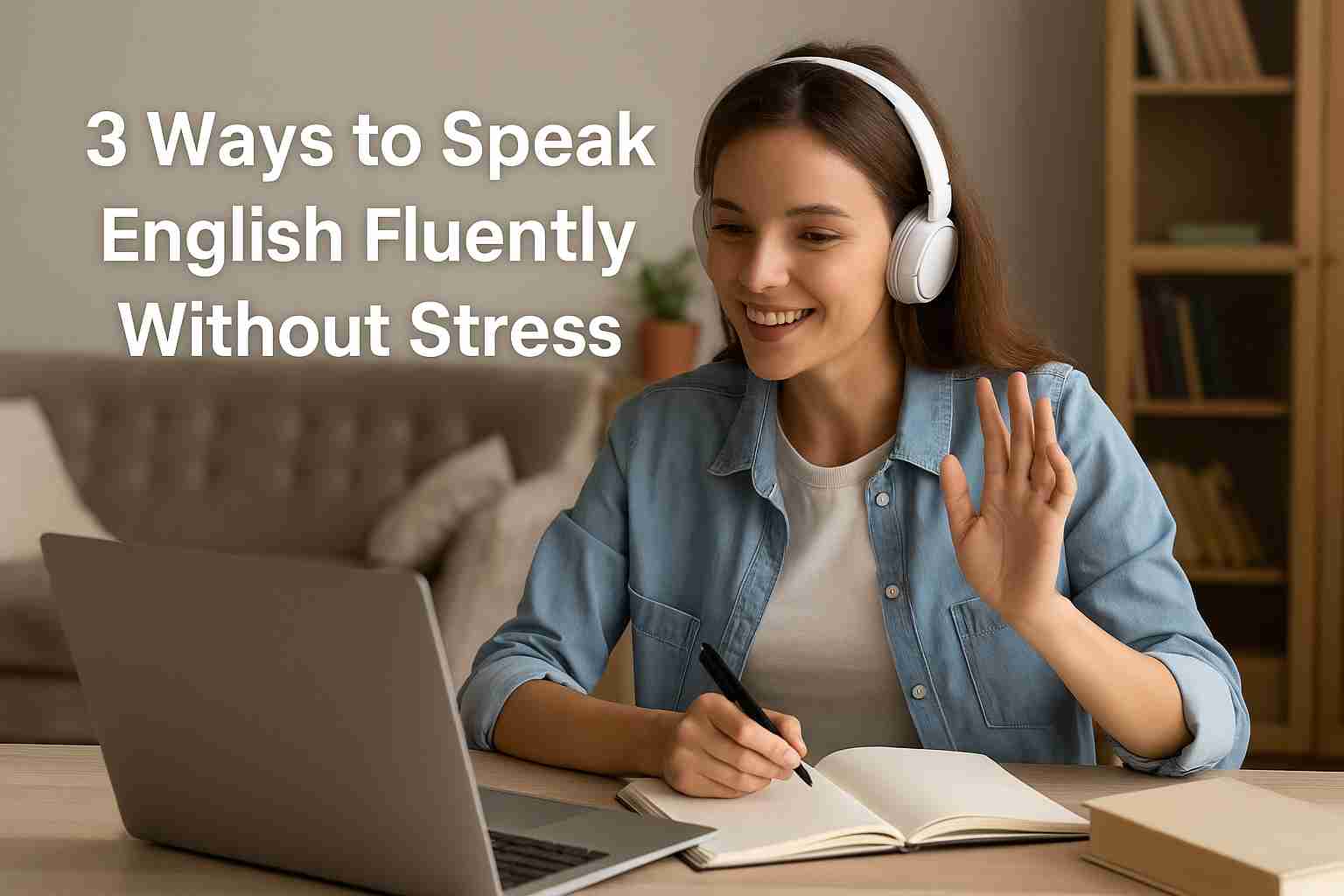 3 Ways to Speak English Fluently Without Stress